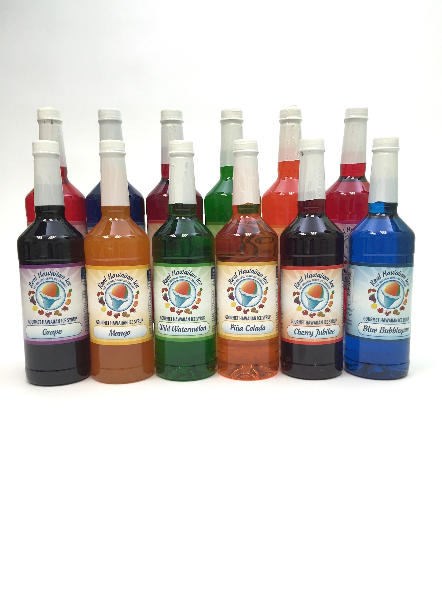 Hawaiian Ice Syrup: Ready-to-Use 12 Quart Package