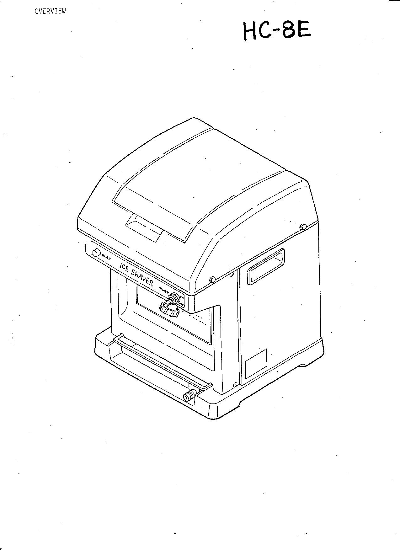 HC-8E Part 56 - Chassis Bed - Real Hawaiian Ice